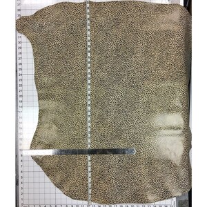 Small Spots CHEETAH Leather Sheets Genuine Jaguar Print // 5.5 6.5 Sqft ...