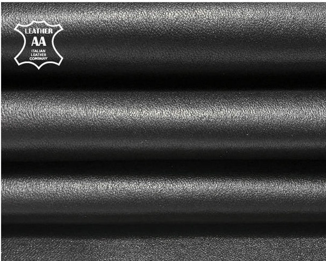 Thick SHINY Black STRETCH Leather for Leggings Elastic / Real Sheep ...