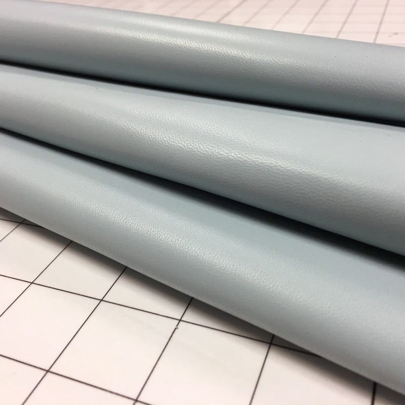 Sky BLUE Leather Fabric Genuine Sheep Skin Sheets for Sewing - Etsy