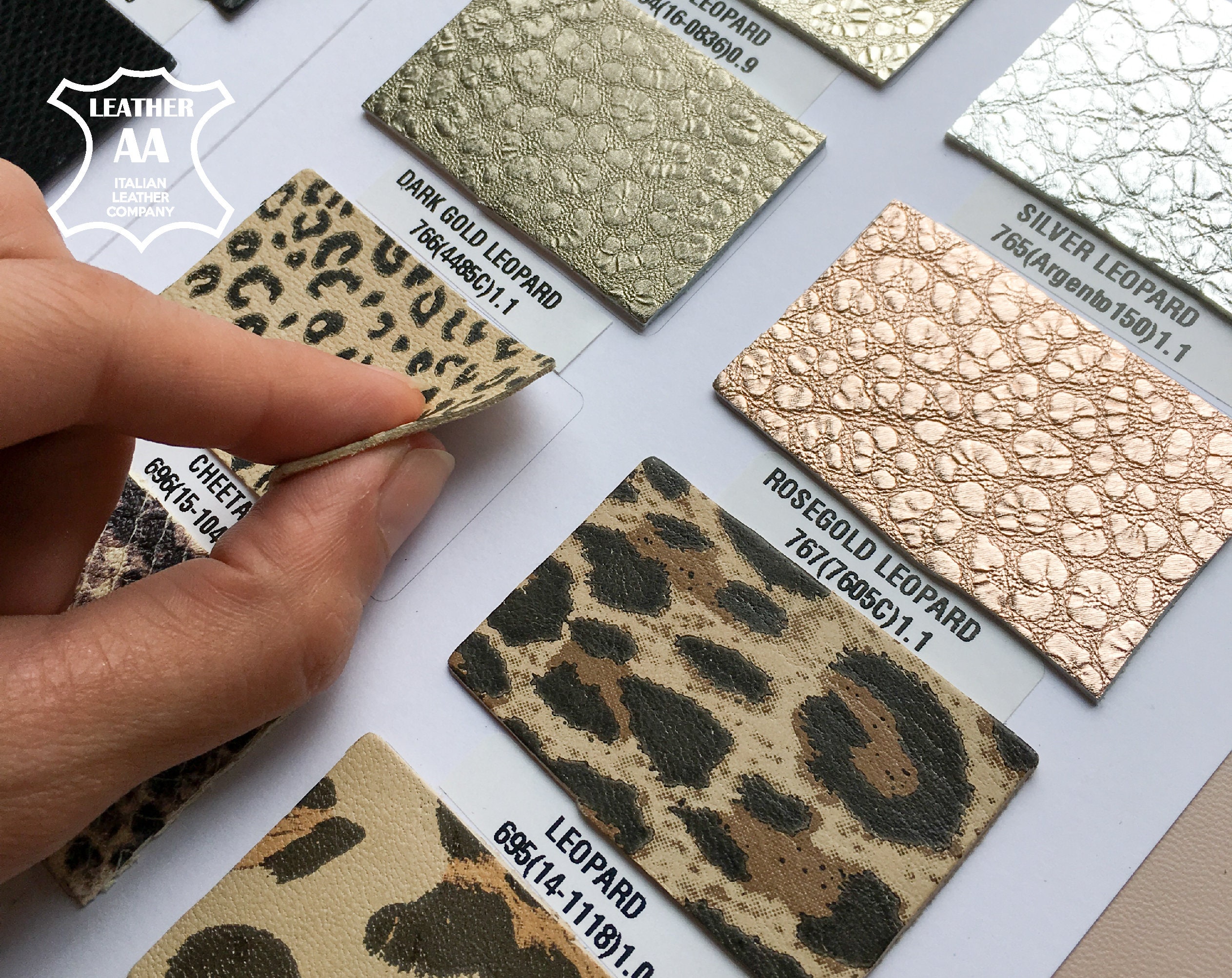 SWATCHES for Animal Leather Prints Sample Book 16 Genuine | Etsy Canada