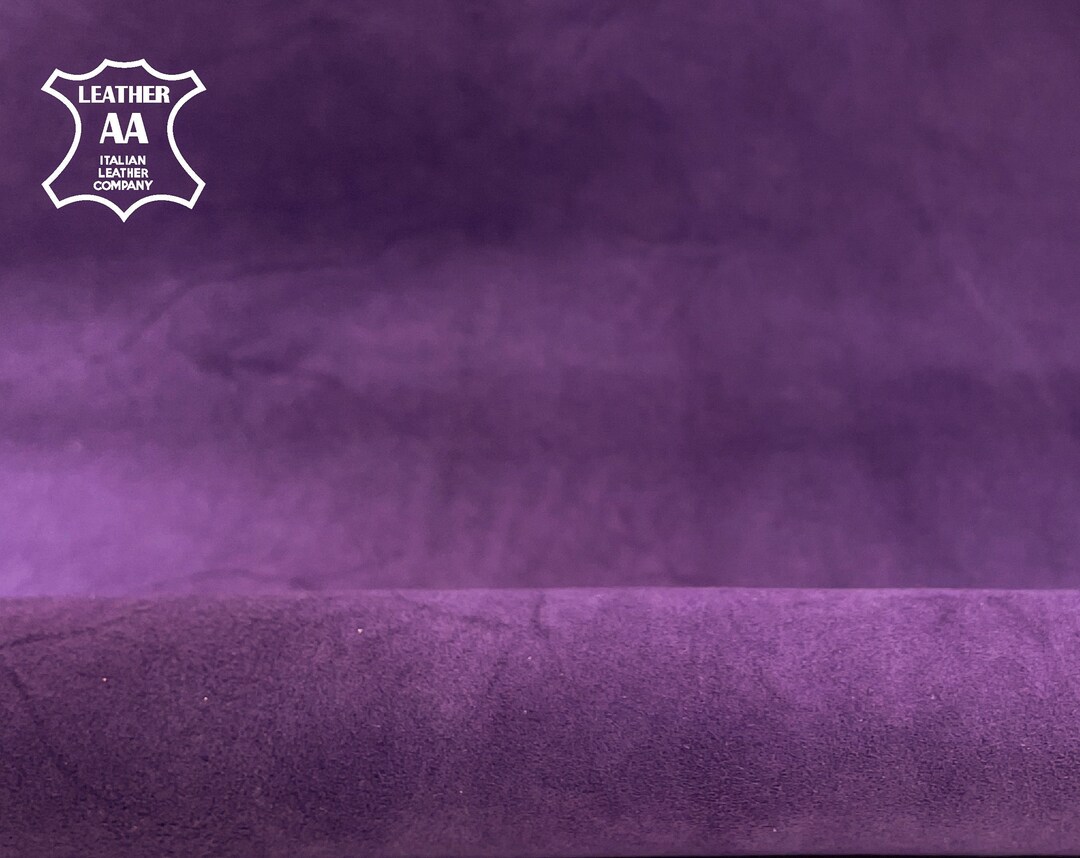 Dark Mulberry Purple Suede Leather 5 6 Sqft // 0.52 0.60 M2 Violet ...