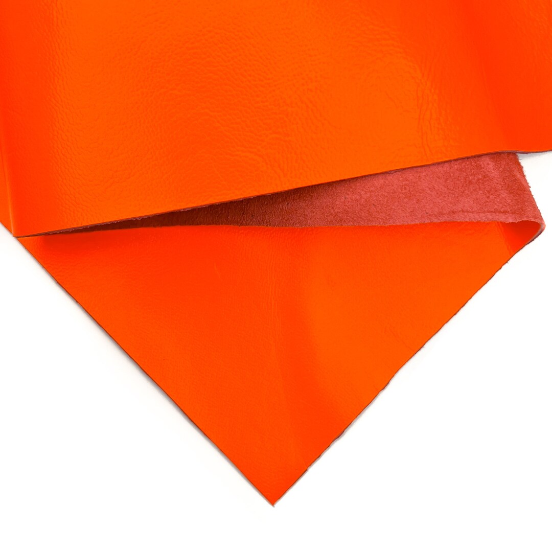 Bright NEON Orange Sheets 6x6 / 8x10 / 12x12 / 12x18 / 18x24 // Bonded ...
