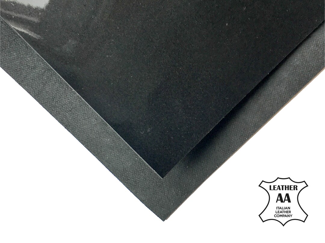 Black Patent Sheet // Genuine Shiny Lacquer Leather 6x6 / 8x10 / 12x12 ...