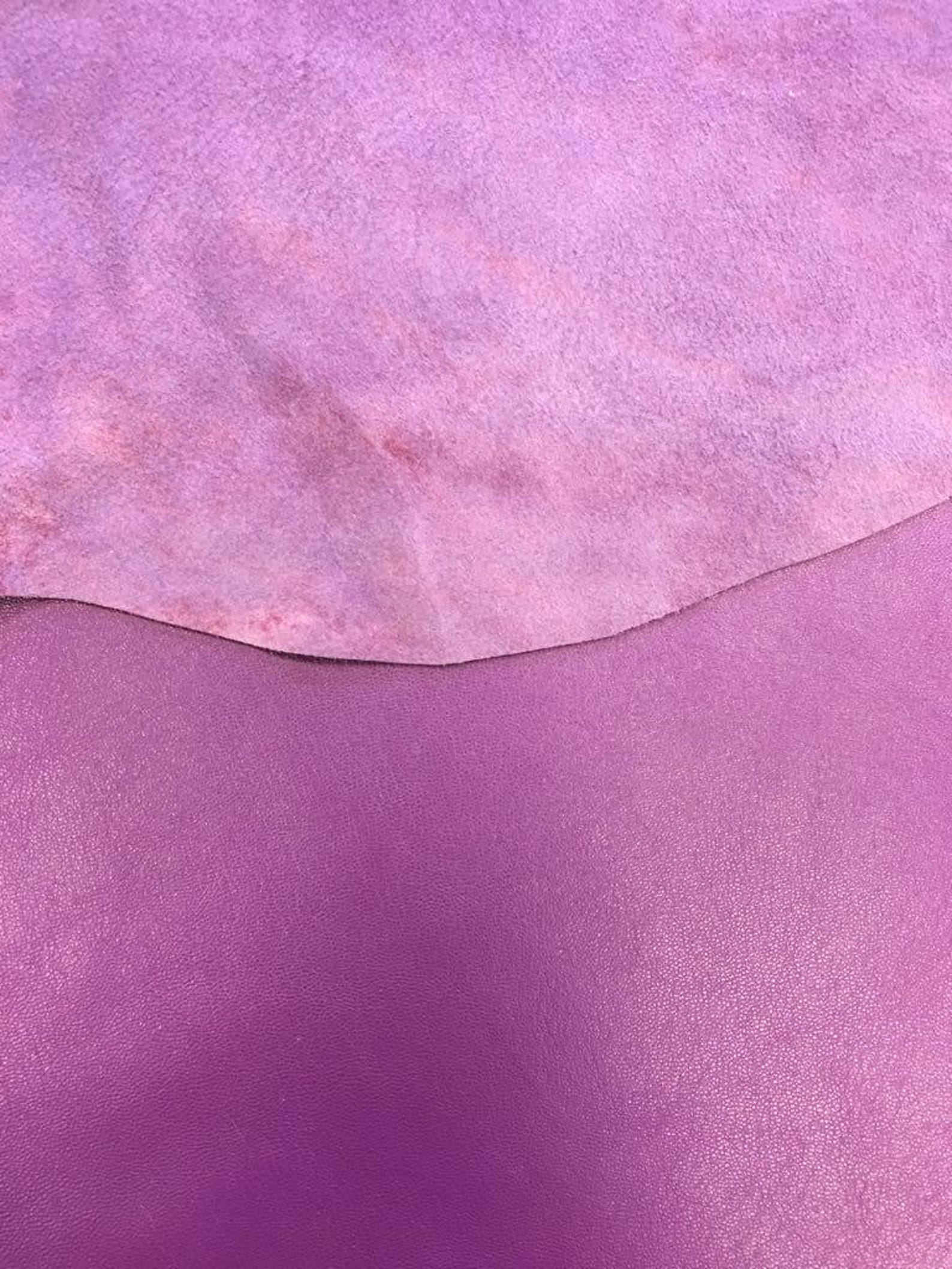 PURPLE Leather fabric Genuine sheep sheets for sewing PURPLE | Etsy
