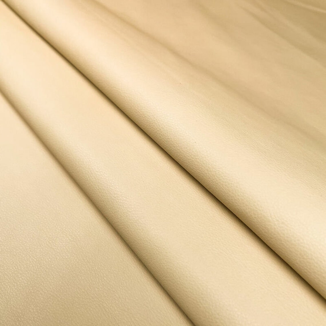 Beige Real Leather Hides // Limited Edition Aniline Leather // - Etsy