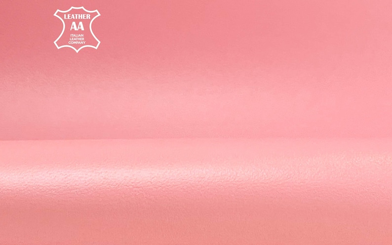 PINK Lambskin Leather Hide Light Pink 4 - 7 Sqft Sheets for Sewing ...