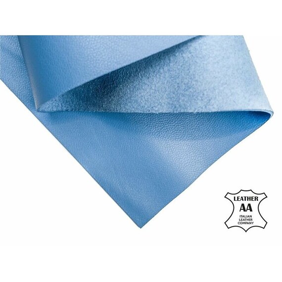 Blue Leather Sheet in Sizes 6x6 / 8x10 / 12x12 / 12x18 Real - Etsy