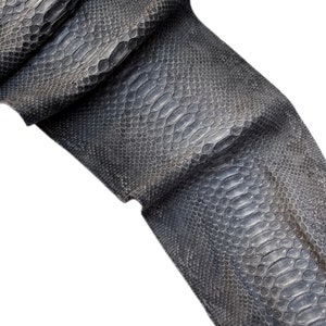 Genuine Taupe Python Skin Sheets // Choose Your Size // Beige Real ...