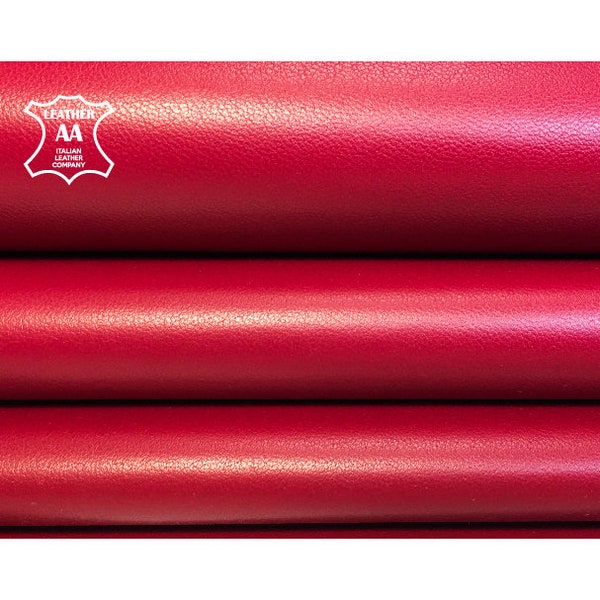 Bright Red Leather - Etsy