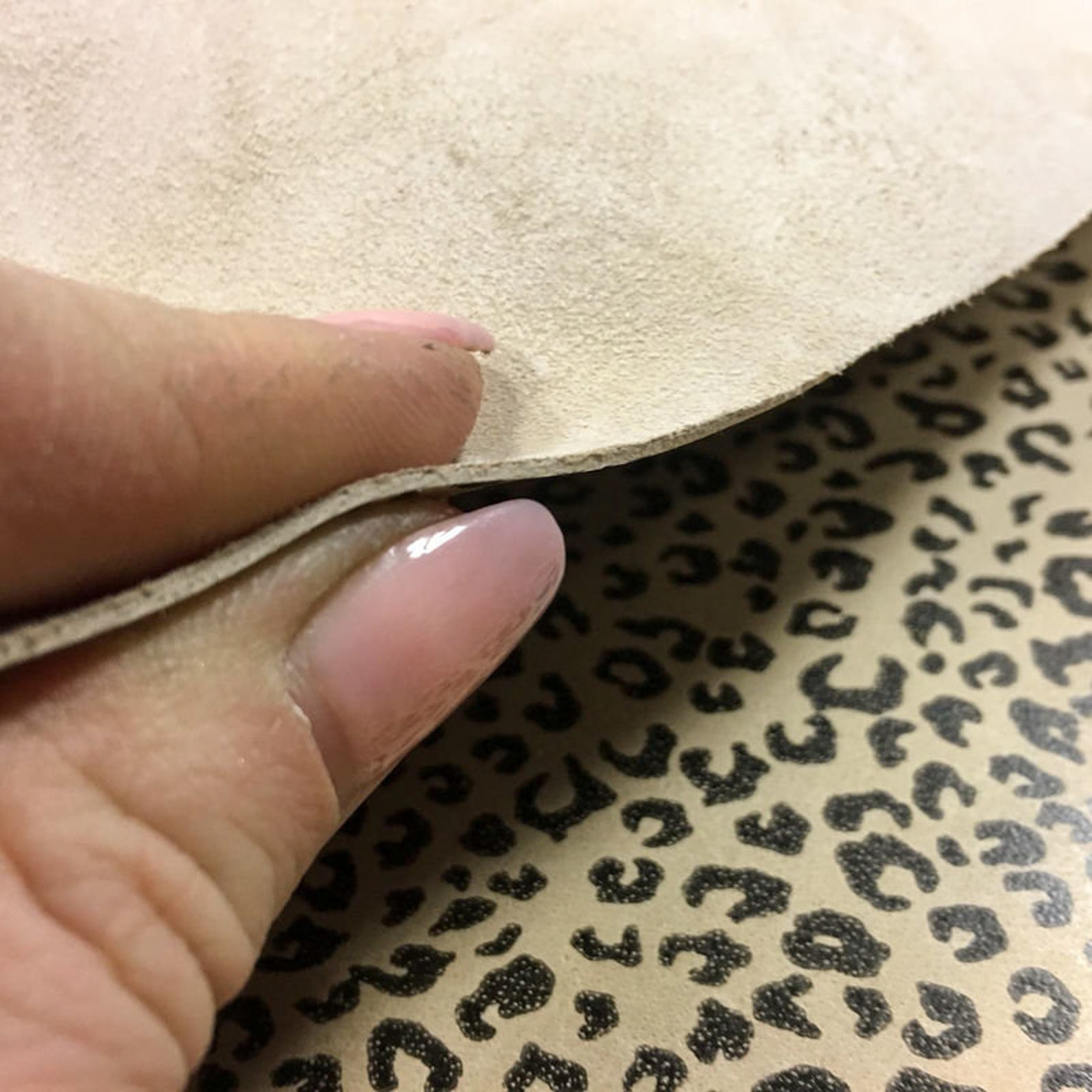 Small Spots CHEETAH Leather Sheets Genuine Jaguar Print // 5.5 - Etsy