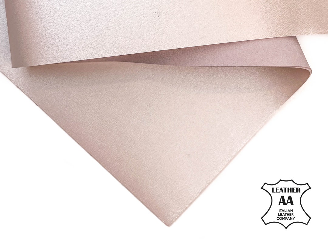 Light Pink Perlamuter Leather Sheet in Sizes 6x6 /8x10 /12x12 /12x18 ...