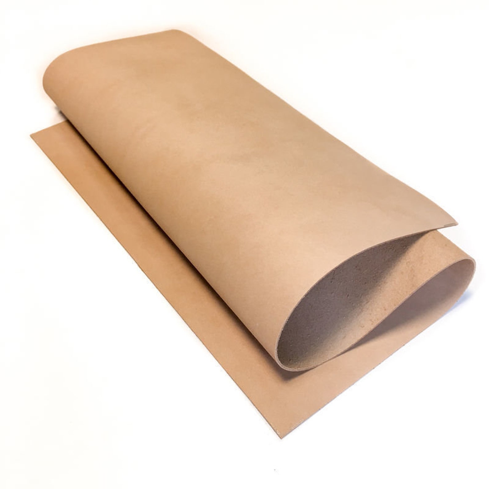 VEG TAN Crust Sheets Calf Leather Vegetable Tanned Leather 6x6 | Etsy