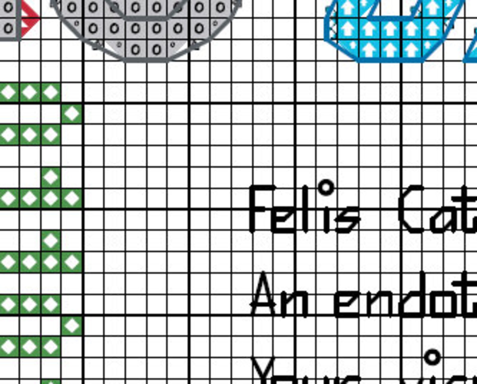 Data's Ode to Spot Cross Stitch Pattern | Etsy