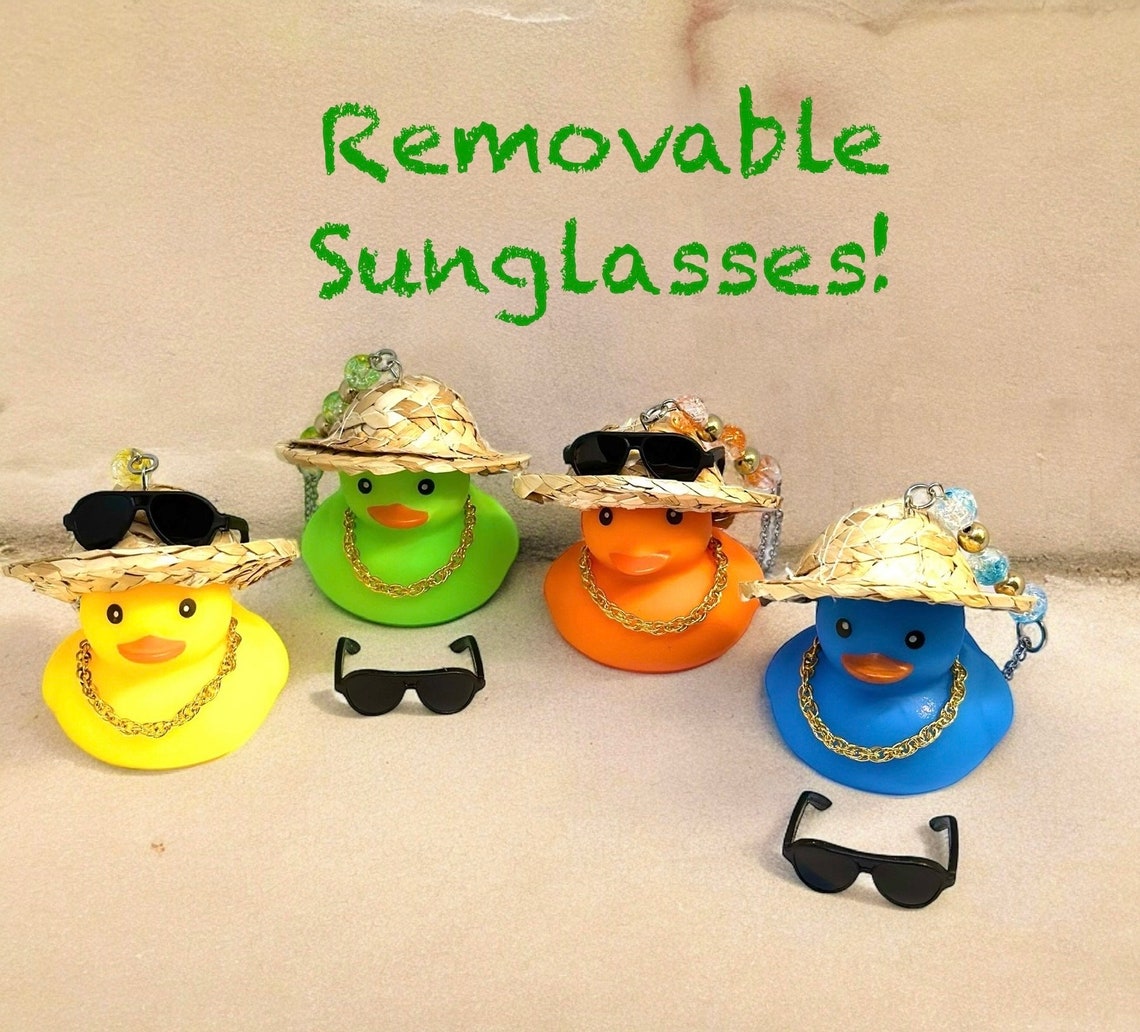 Rubber Duck Rear View Mirror Charms, Duck Mirror Charms, Mirror Charms ...