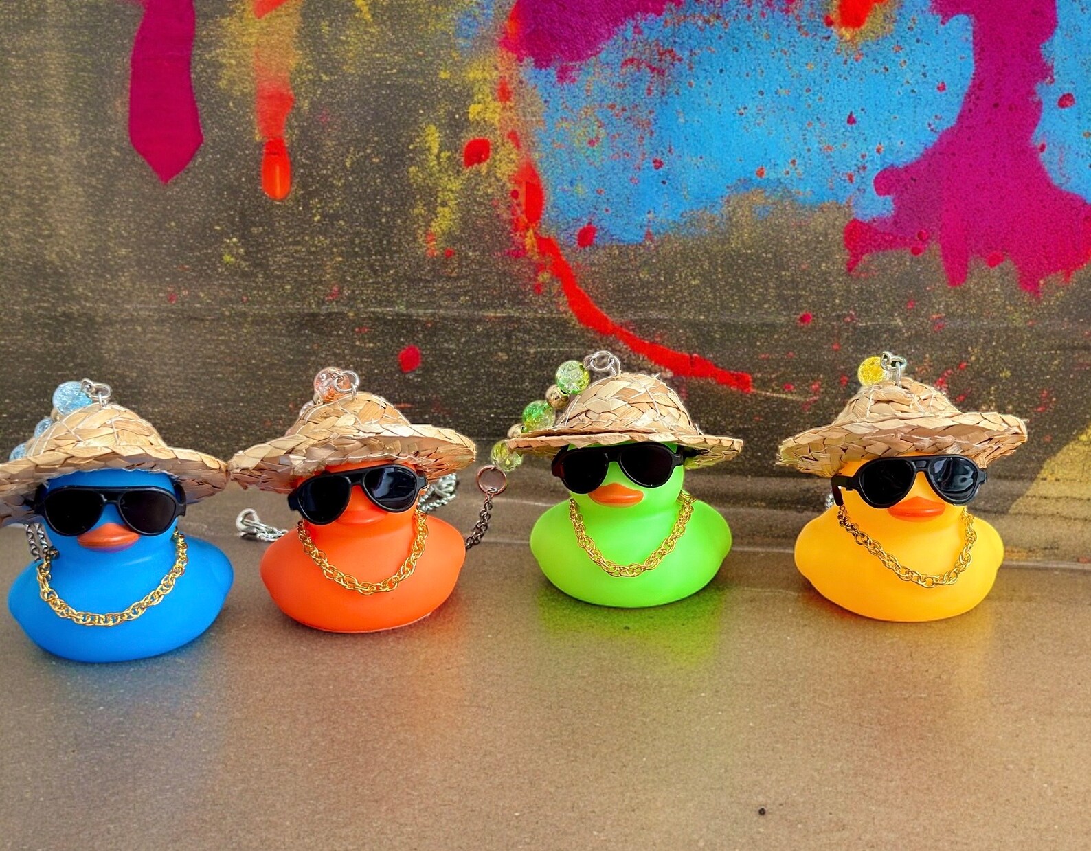 Rubber Duck Rear View Mirror Charms, Duck Mirror Charms, Mirror Charms ...