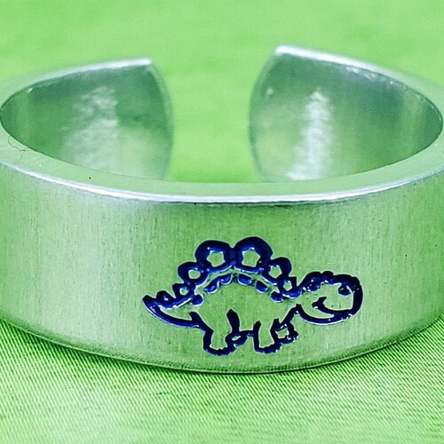 Dinosaur Ring Cute Rings Quirky Ring Dinosaur Jewelry Dino - Etsy