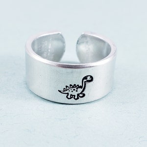 Dinosaur Ring, Dinosaur Promise Ring, for Couples, Cute Rings, Quirky ...