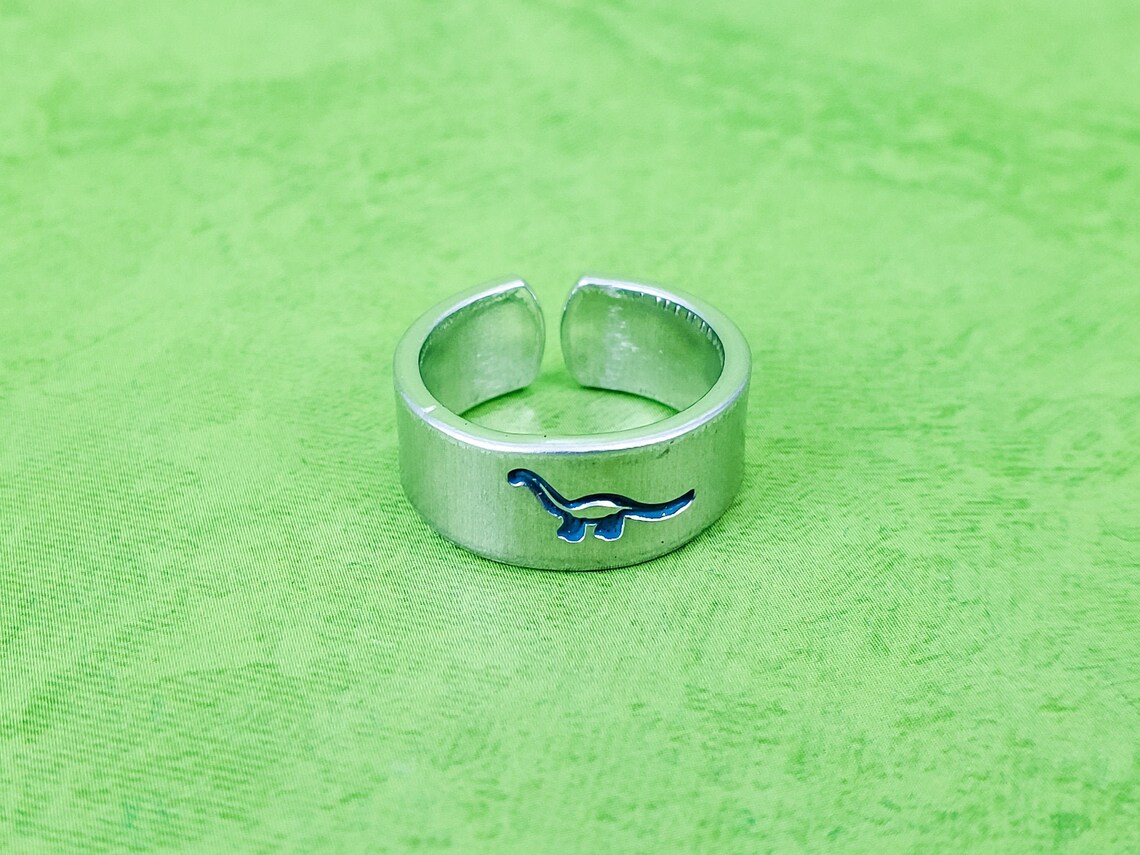 Dinosaur Ring Cute Rings Quirky Ring Dinosaur Jewelry Dino | Etsy
