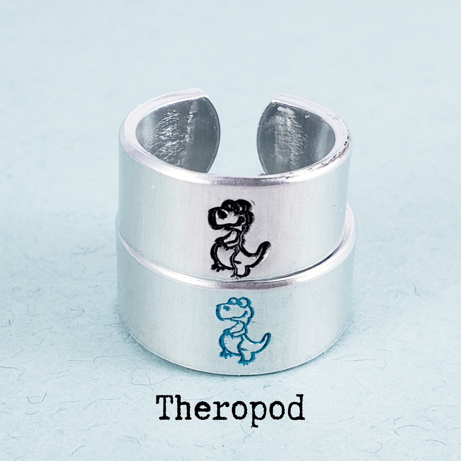 Dinosaur Ring Dinosaur Promise Ring for Couples Cute Rings - Etsy