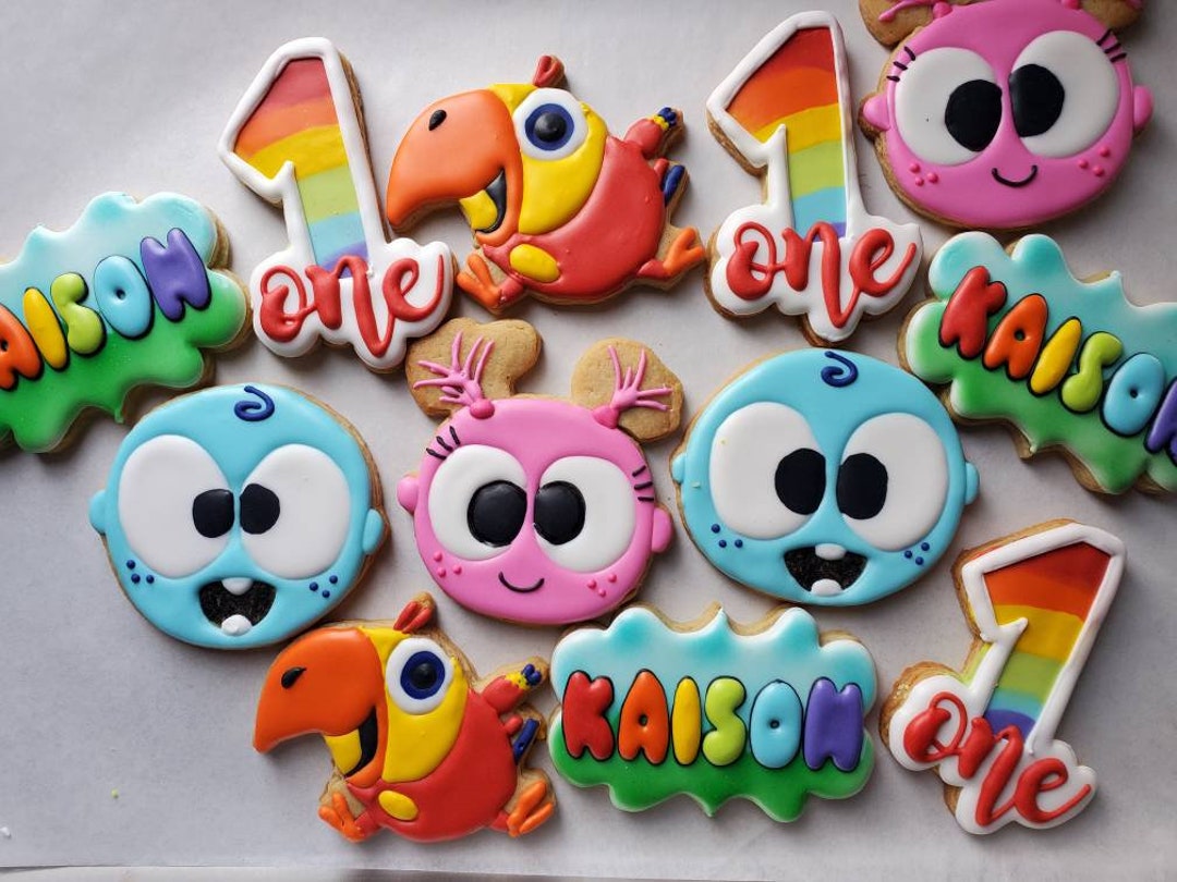 One Dozen (12) Babyfirsttv Cookies - Etsy