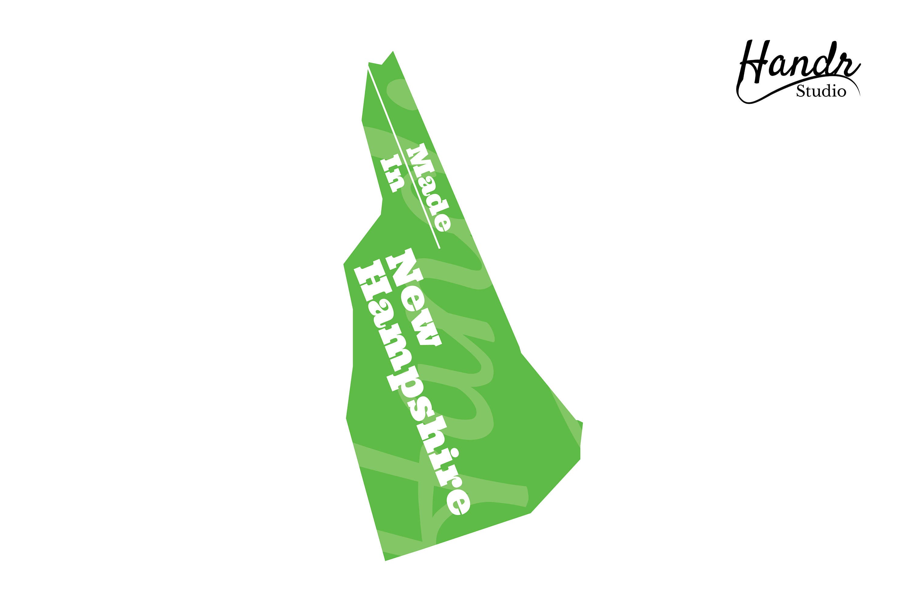 Made in New Hampshire Digital SVG File Package Instant Download - Etsy