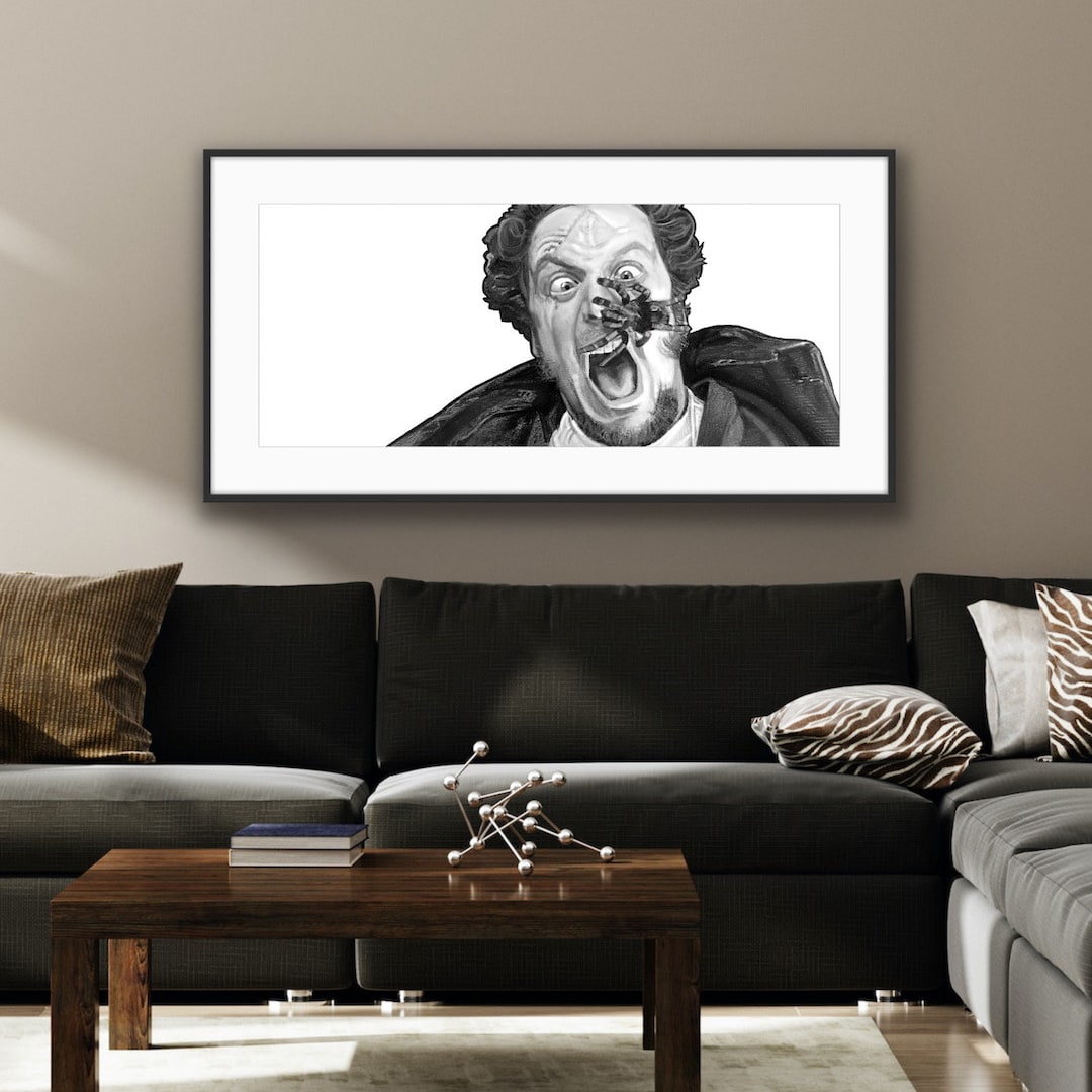 Home Alone Wet Bandits Marv Spider Scene Fine Art Print Room - Etsy