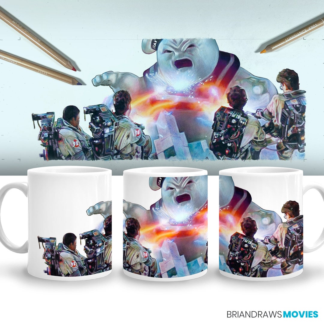 Ghostbusters Stay Puft Marshmallow Man Coffee Mug Cup Colored - Etsy