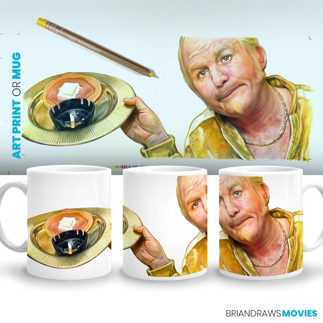 Austin Powers Mike Myers Goldmember Shmoke Smoke Pancake Coffee Mug ...