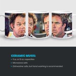Step Brothers Best Friends Scene Coffee Mug, Will Ferrell John C Reilly ...