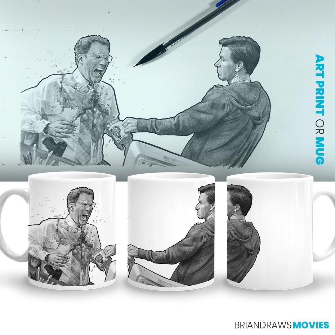 Other Guys Tuna Vs Lion Coffee Mug, Police Officer Theater Room Decor ...