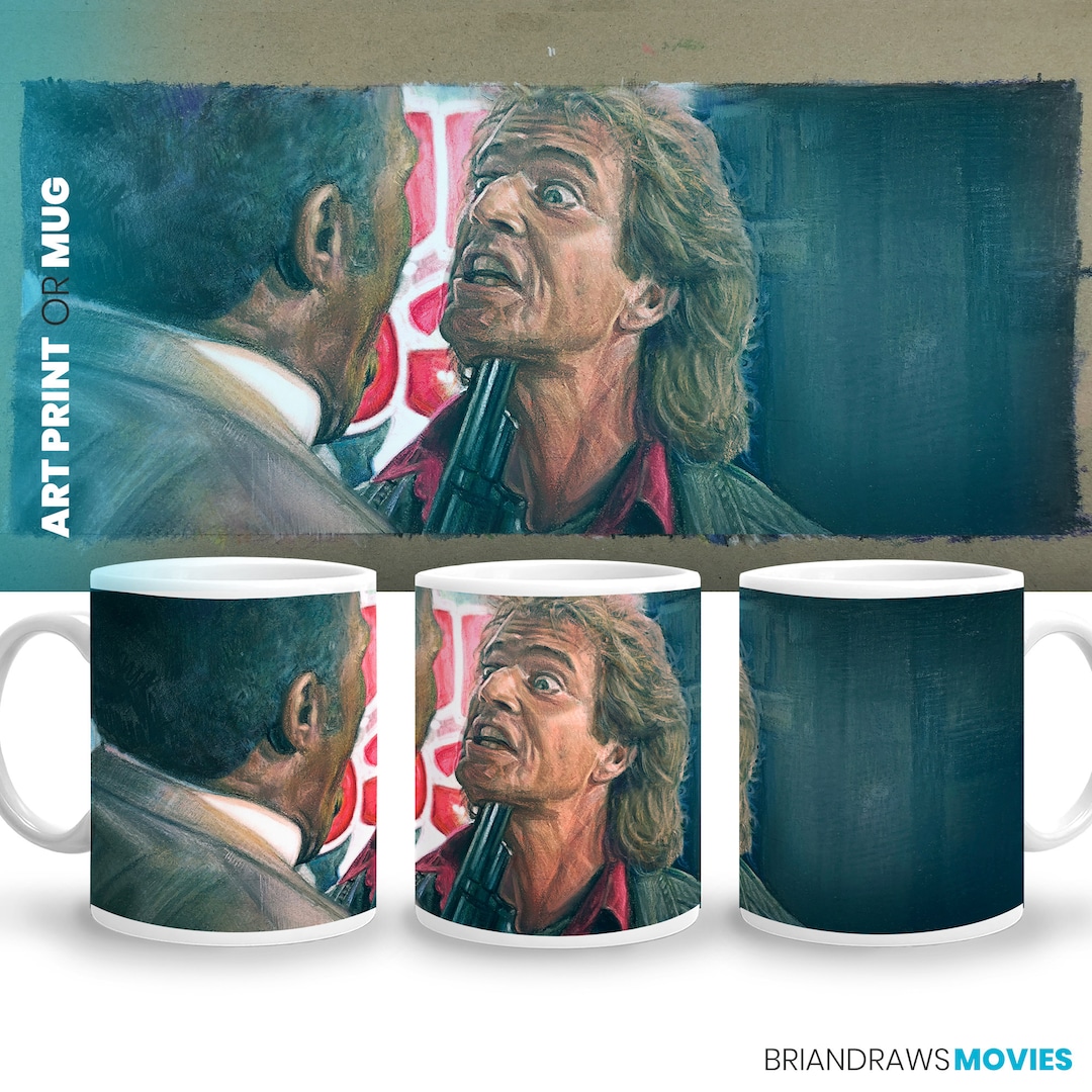 Lethal Weapon Martin Riggs Coffee Mug, Mel Gibson Danny Glover Room ...