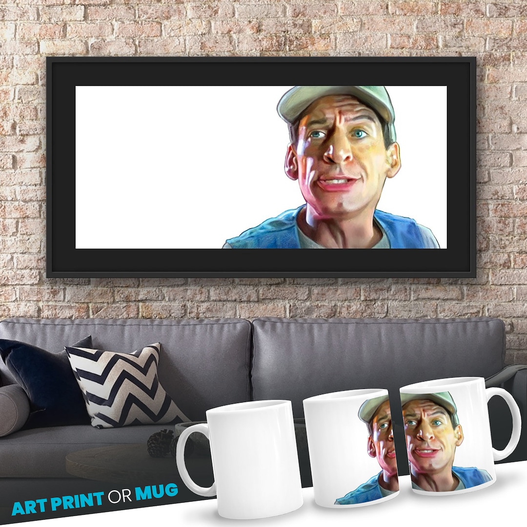 Ernest P Worrell Scared Stupid Scene Fine Art Print, Theater Decor, Jim ...