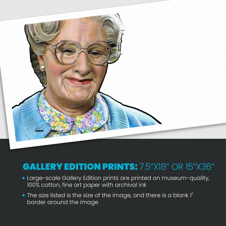 Robin Williams Mrs. Doubtfire Nanny Scene Coffee Mug, Home Theater Room ...