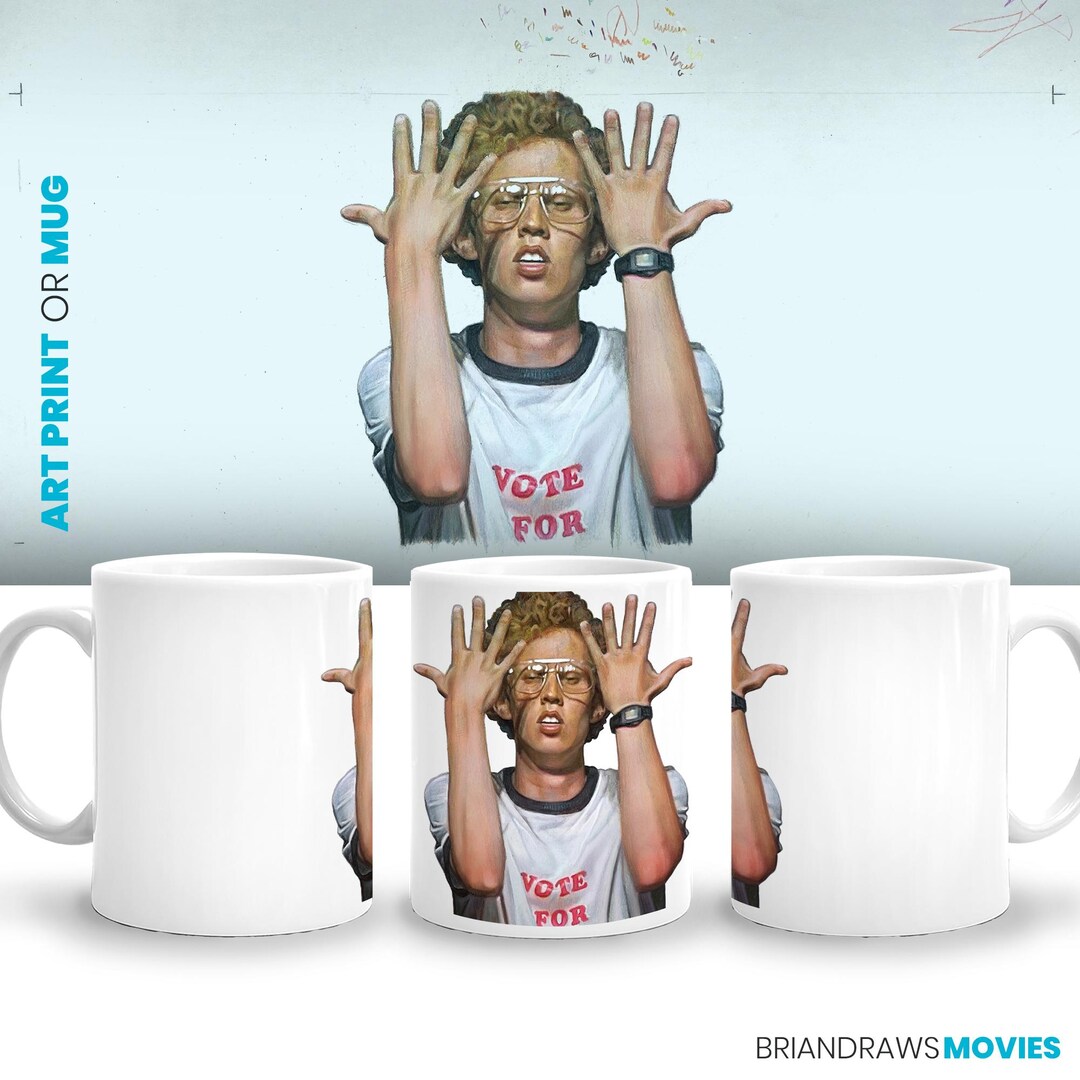 Napoleon Dynamite Dancing Scene Coffee Mug, Vote Pedro Home Theater ...