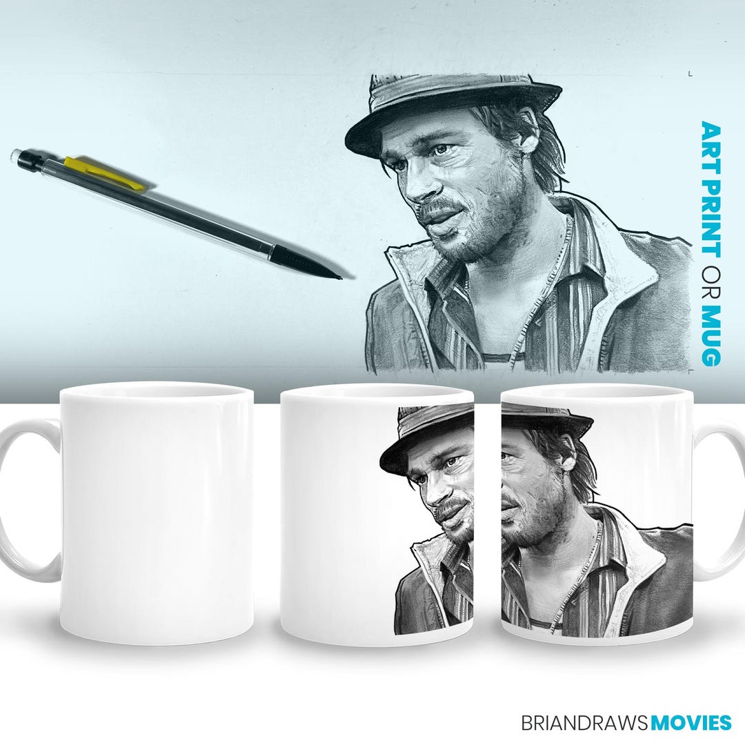 Snatch Brad Pitt Mikey Ya Like Dags Scene Coffee Mug, Guy Ritchie Room ...