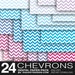 24 Chevron Patterns Pastel Colors - Digital Papers, Wallpapers ...