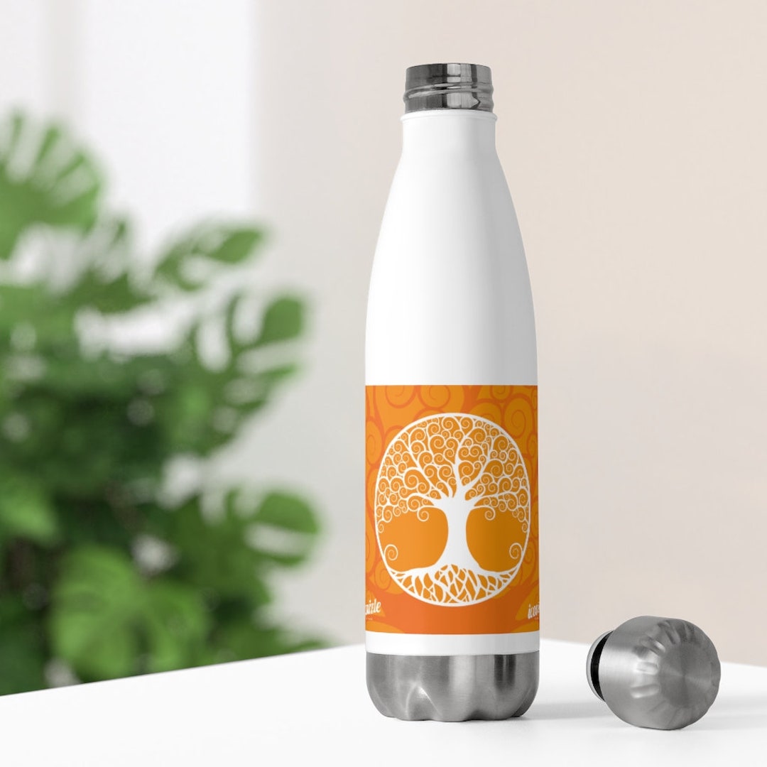 Orange Life Tree 20oz Insulated Bottle - Etsy