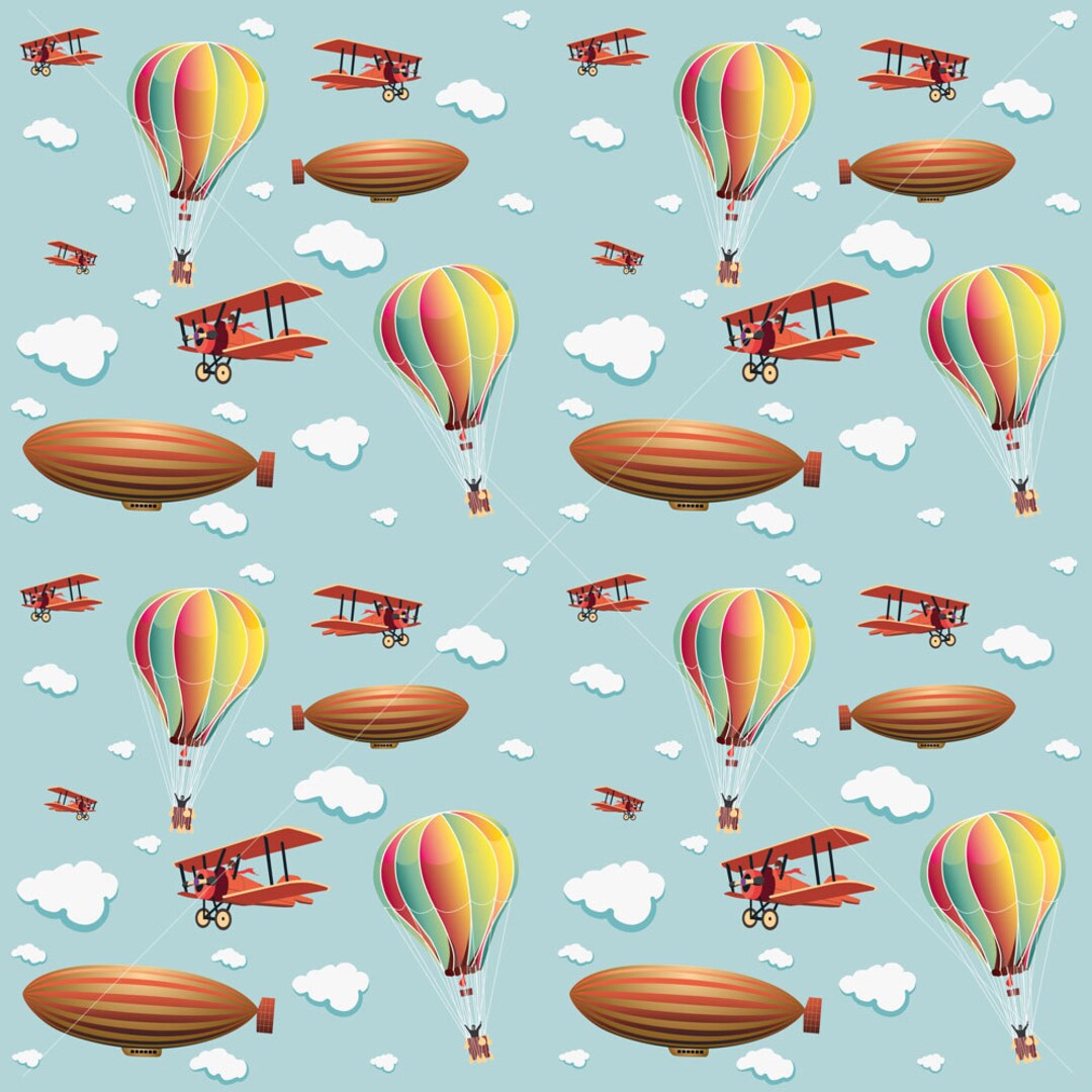 Kid's Toys Pattern Wallpaper - Etsy