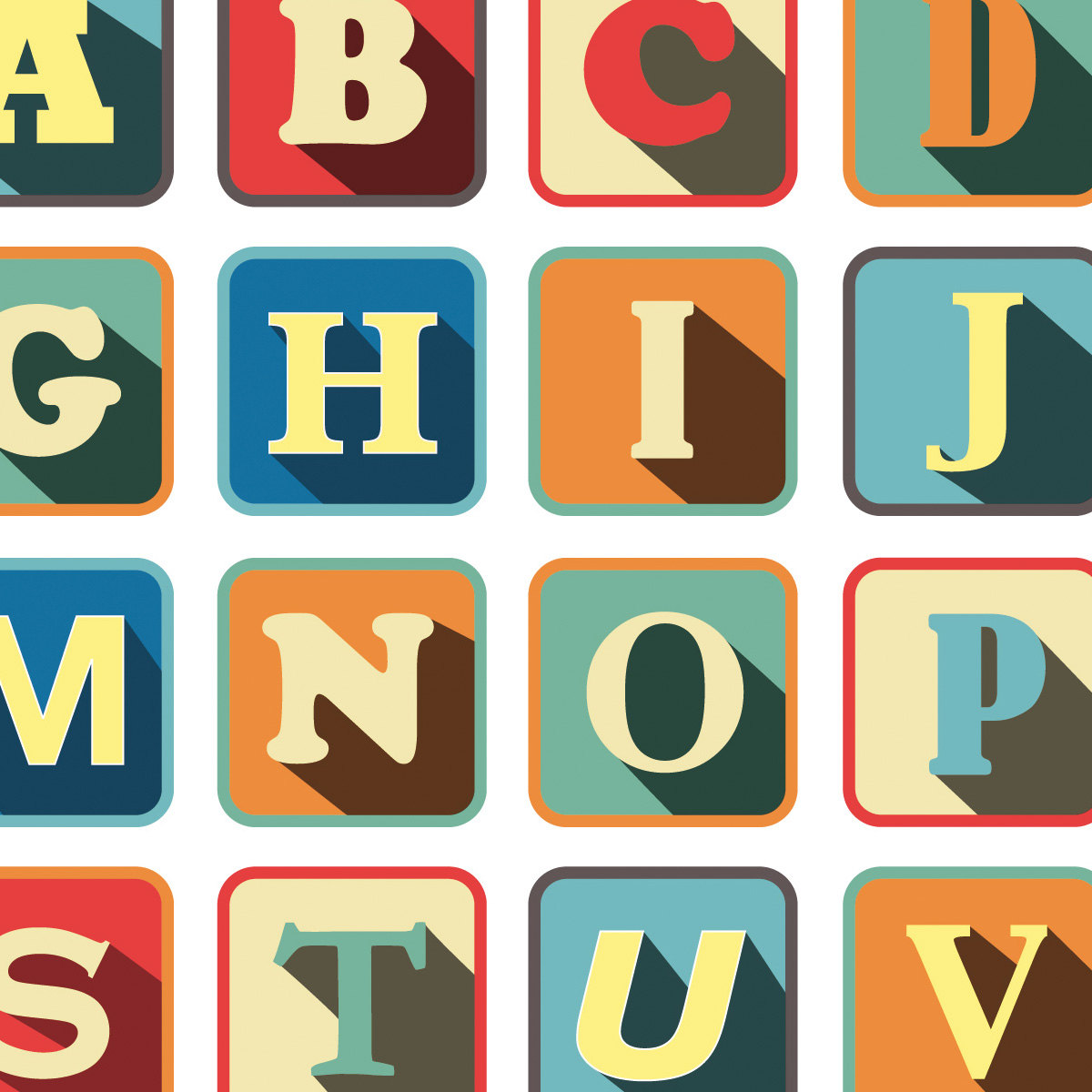 Instant Download ABC Alphabet Blocks Letters - Etsy