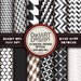 12 Optical Patterns Digital Paper Pack, Hi Res Files, Instant Download ...
