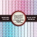 24 Chevron Patterns Pastel Colors - Digital Papers, Wallpapers ...