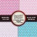 24 Chevron Patterns Pastel Colors - Digital Papers, Wallpapers ...