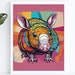 Armadillo Pop Art PRINTABLE Wall Art | Pink Armadillo Art Print | Armadillo Pop Art Poster ...