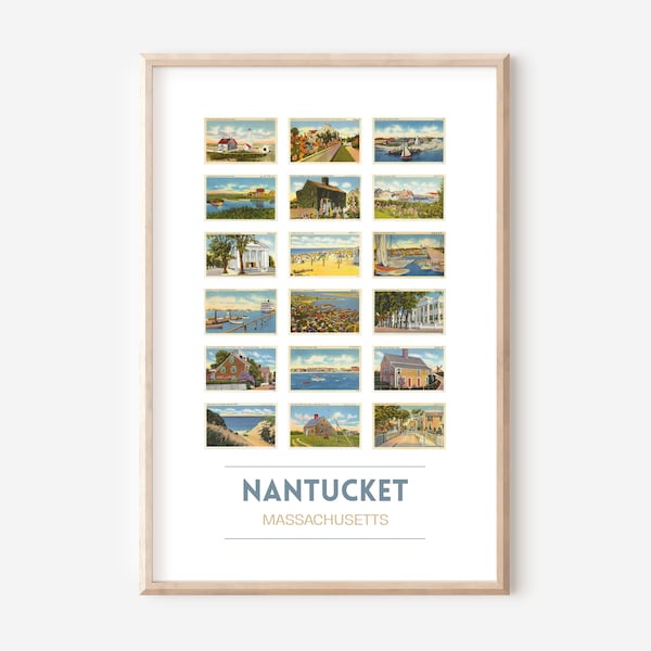 Nantucket Poster - Etsy