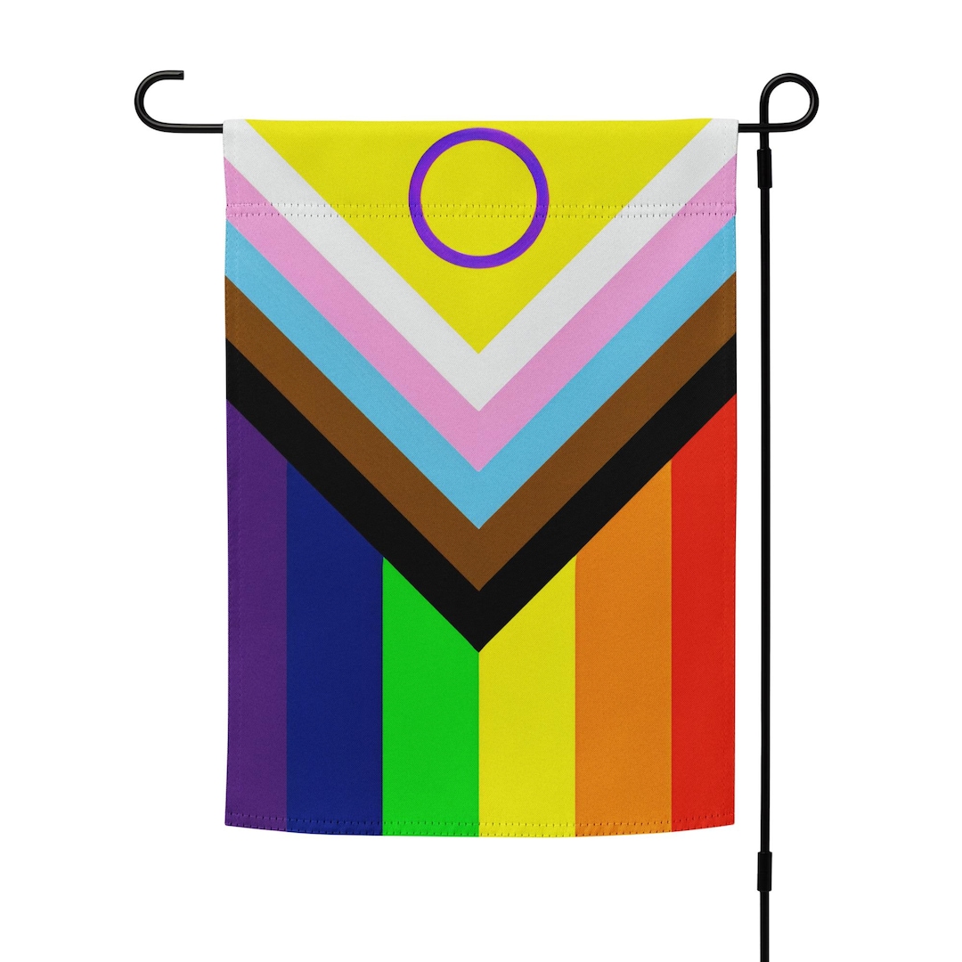 Intersex Inclusive Progress Pride Flag | LGBTQ+ Flag | Pride Garden ...