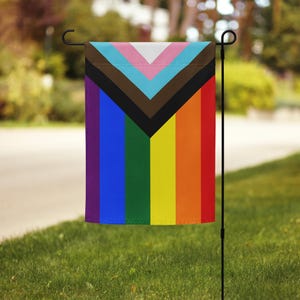 Progress Pride Flag | LGBTQ+ Flag | Pride Garden Flag, Yard Flag ...