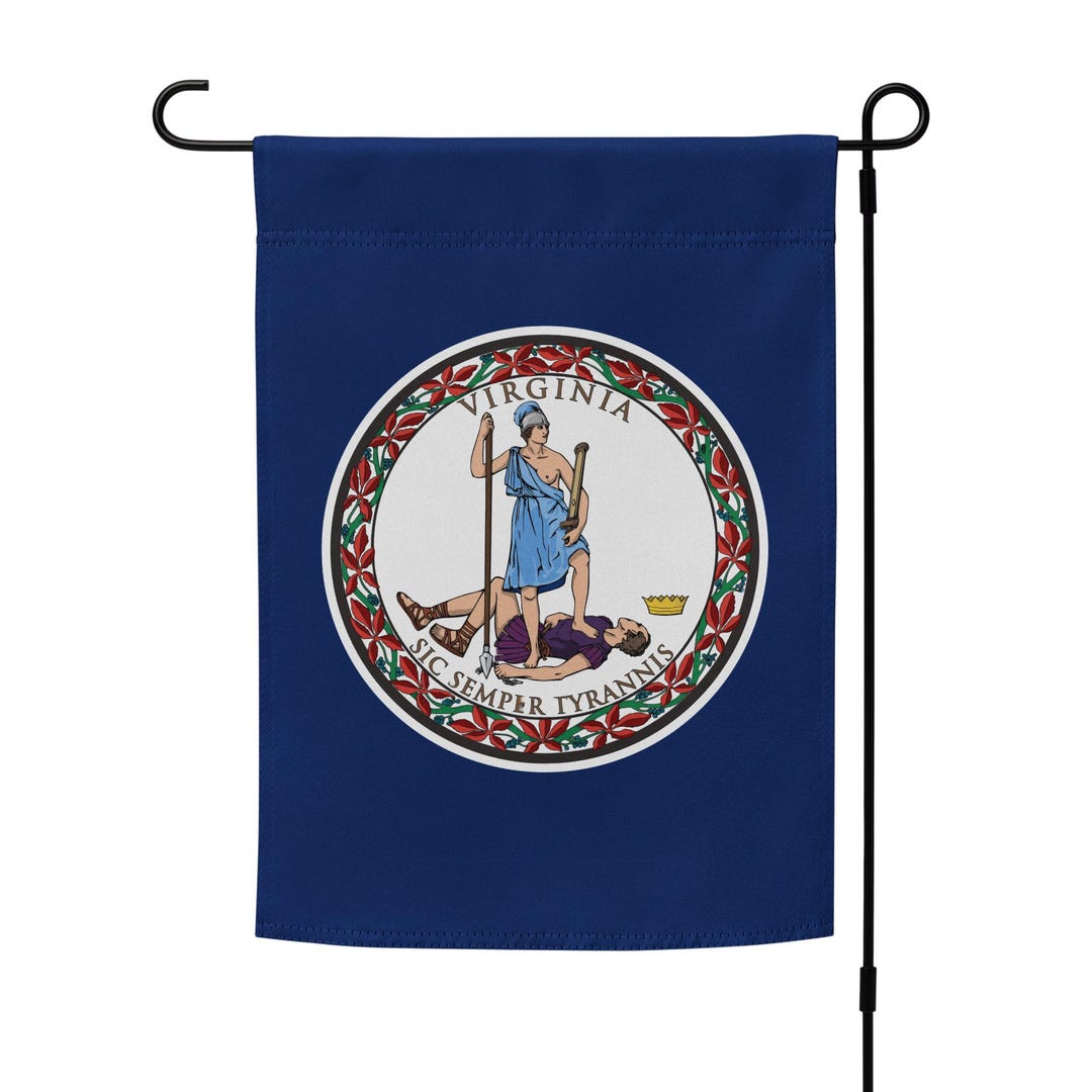 State Flag of Virginia Garden Flag | Virginia Yard Flag | VA Welcome ...