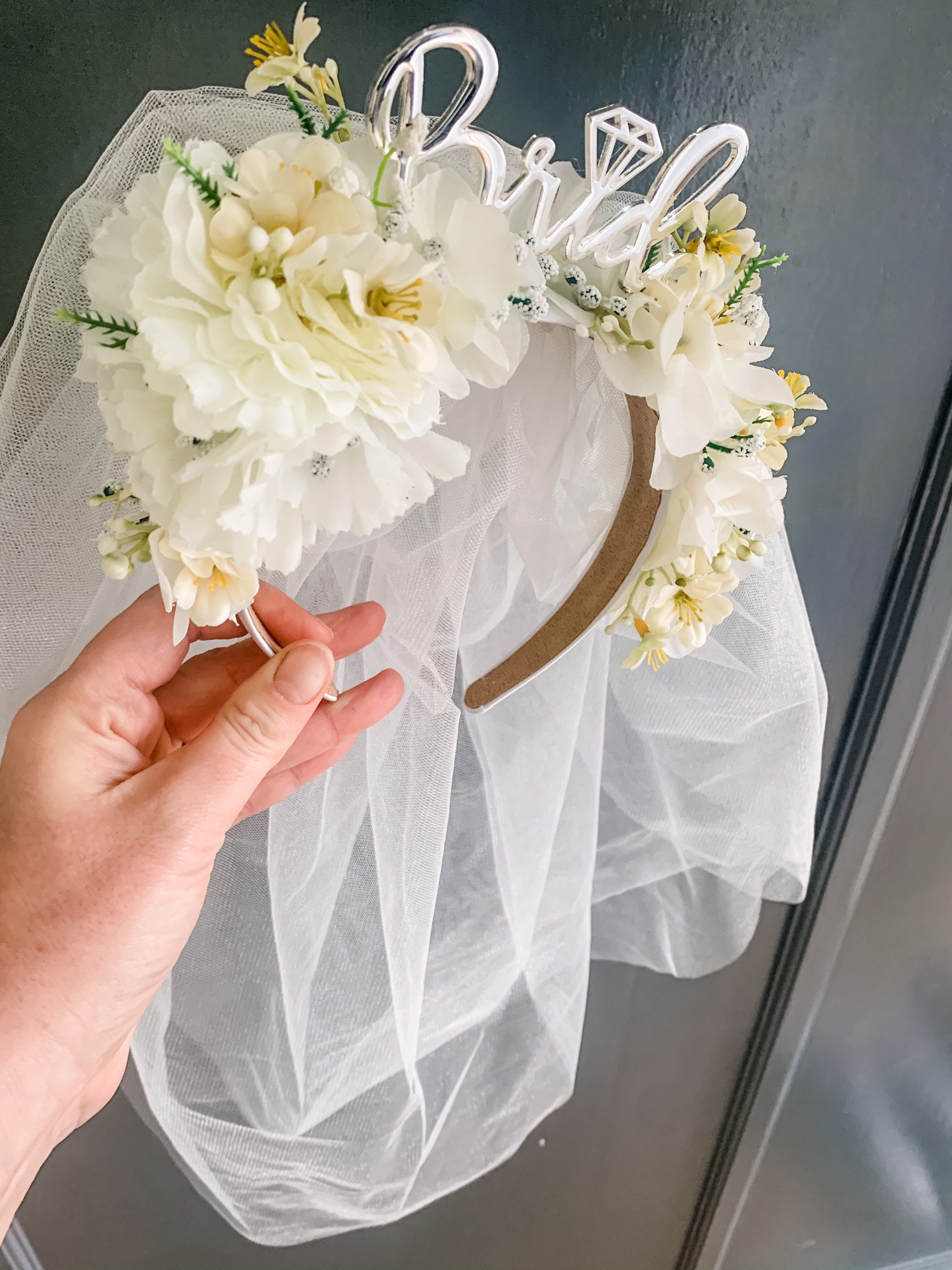 Bride to be crown bride to be flower headband bride to be | Etsy