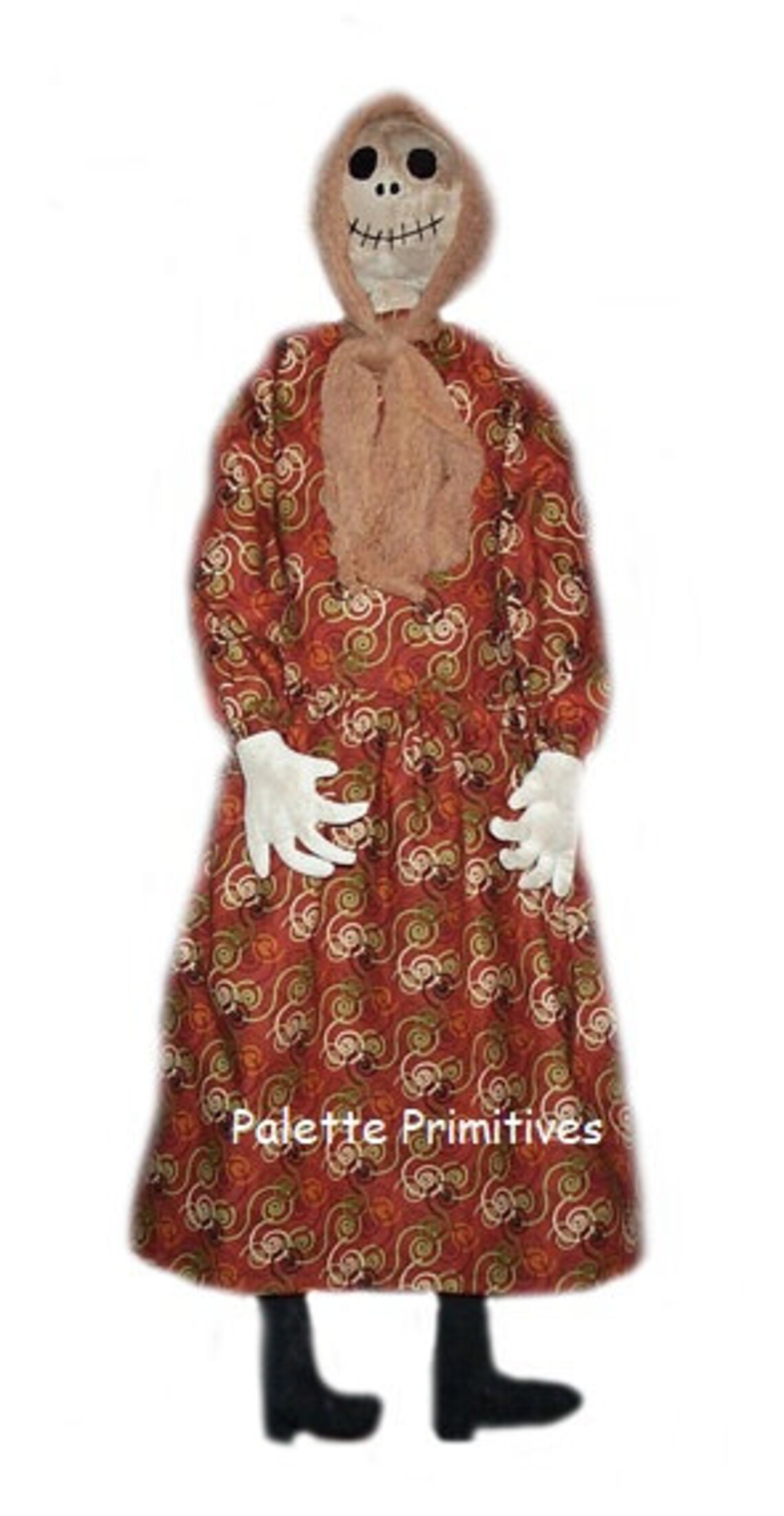 Primitive Halloween, Primitive Doll, Sewing Pattern, SCARA SKELETON - E ...