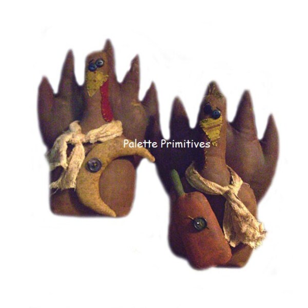 Primitive Turkey Pattern - Etsy